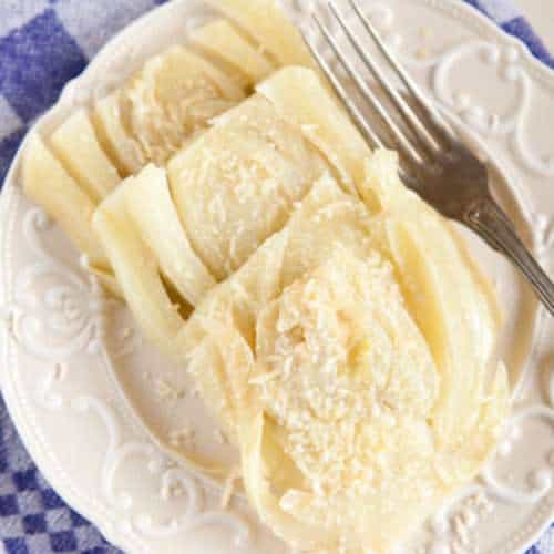 Braised fennel with butter and parmezan; Cooking Italy | Simone's Kitchen