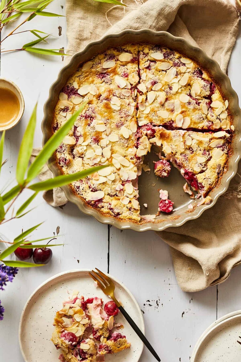 Cherry clafoutis recipe - classic French dessert - Simone's Kitchen