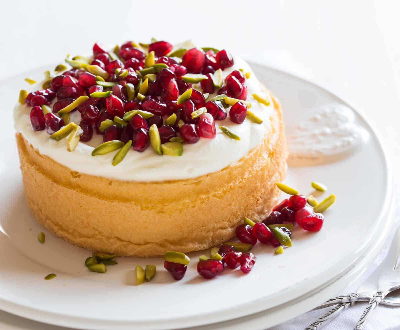 Rose water sponge cake recipe - Simone's Kitchen