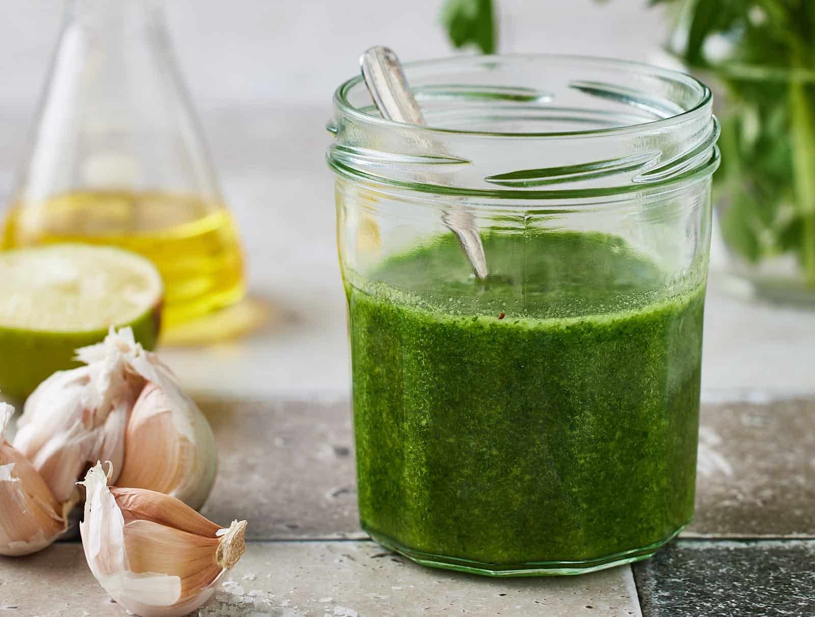 Easy Recipe for Making Parsley Oil - Simone's Kitchen