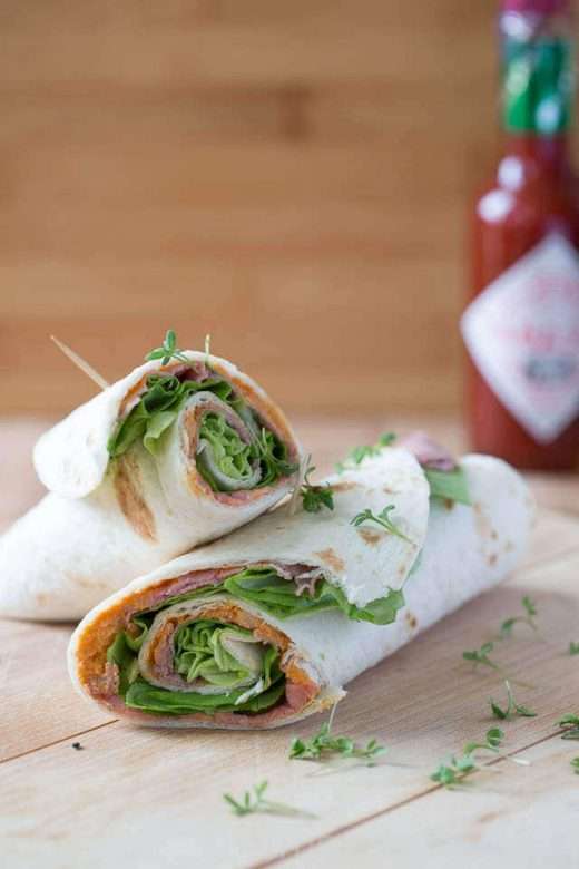 Coconut flour tortilla wraps - Simone's Kitchen