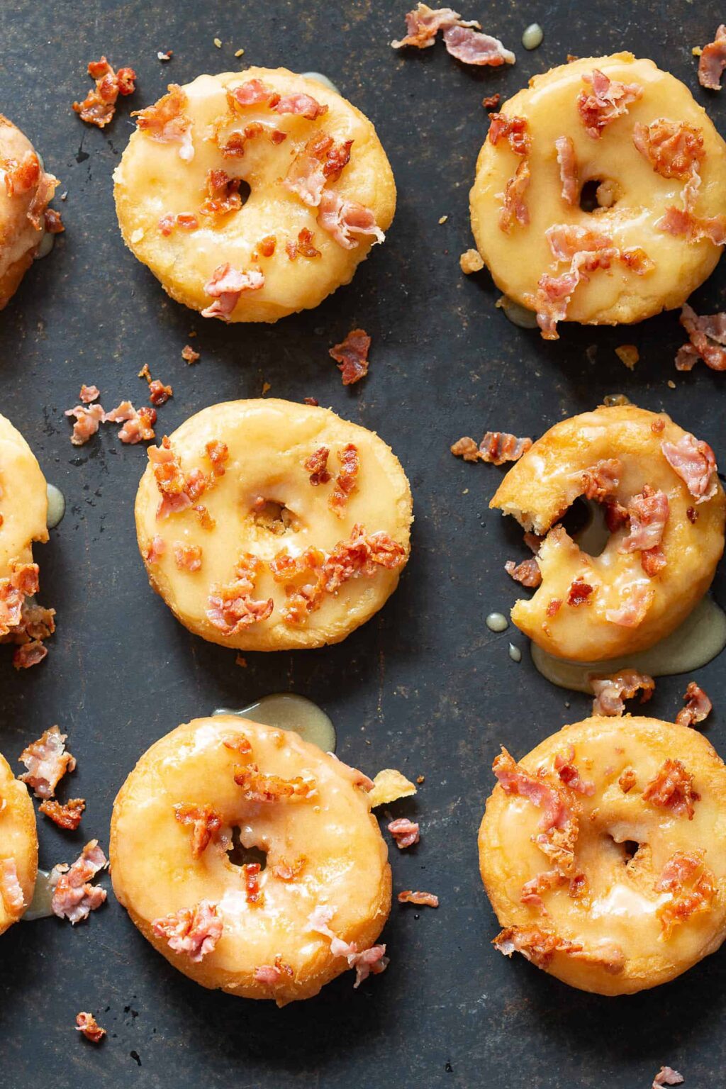 Maple donuts with bacon - Simone's Kitchen