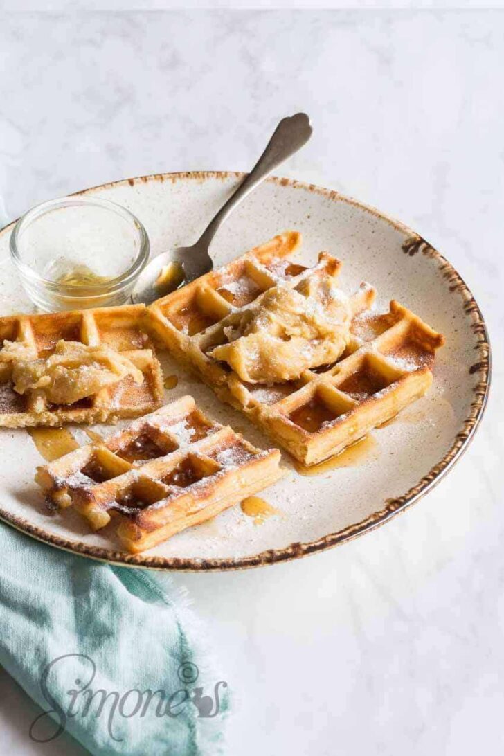 Burned maple butter waffles | Simone's Kitchen
