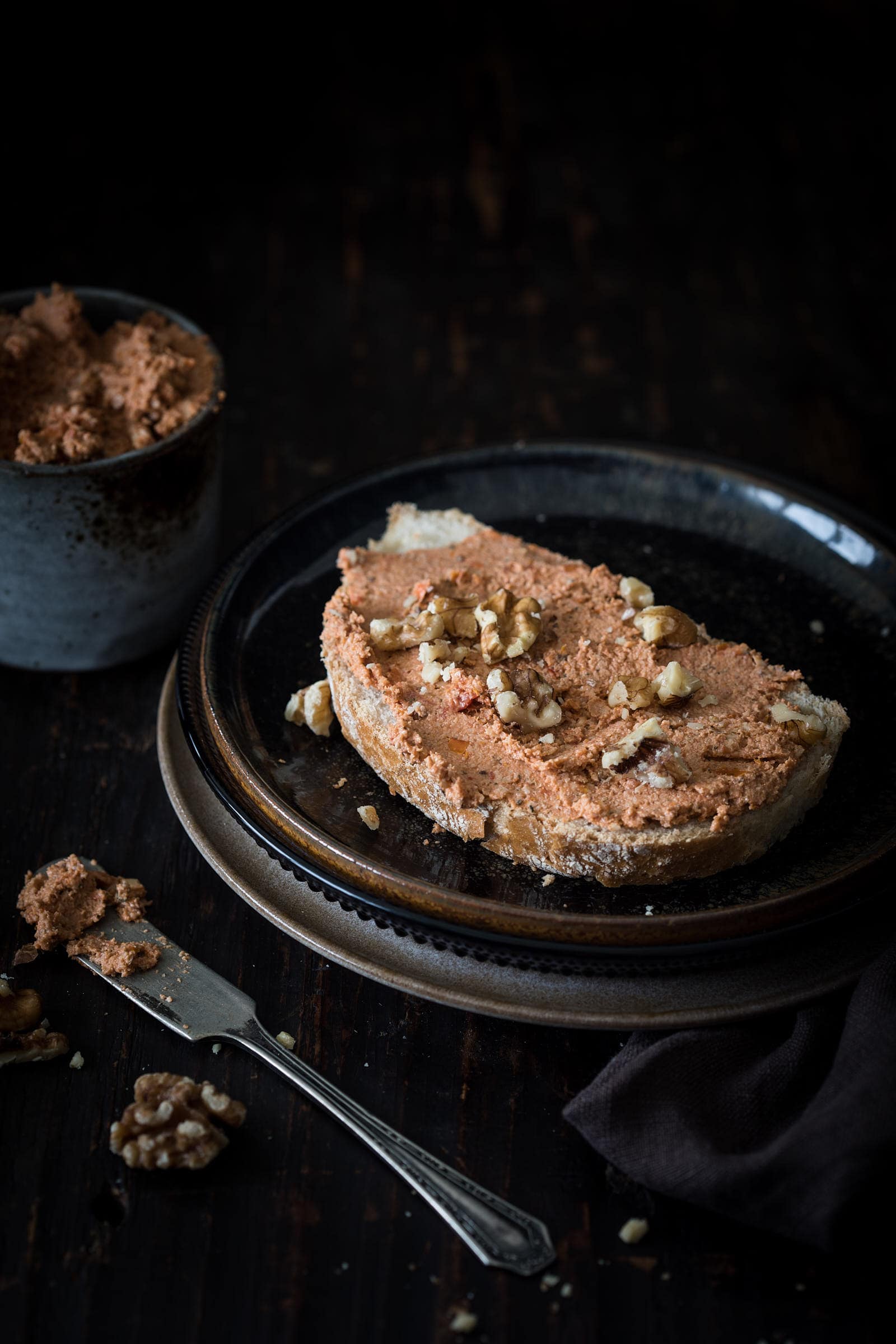 Vegetarian pate with walnut and mushroom - Simone's Kitchen