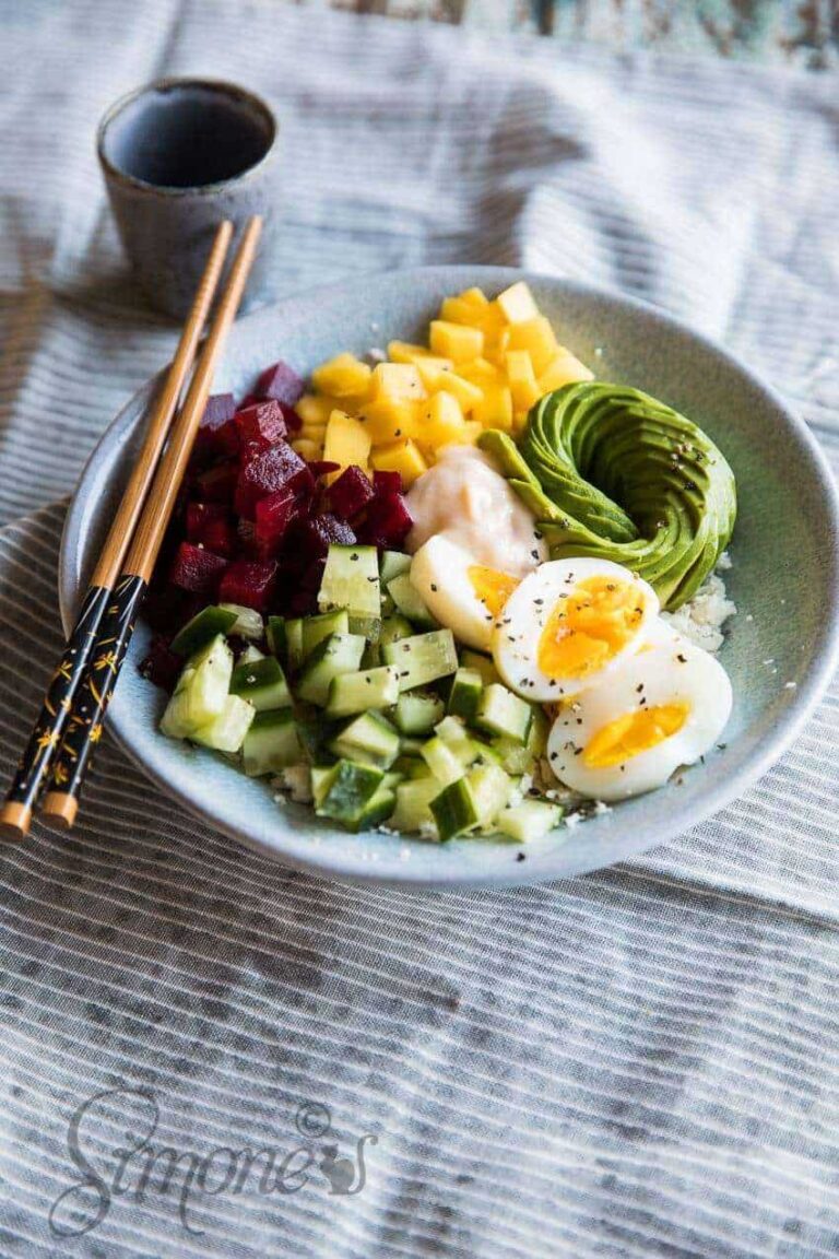 Bibimbap recipe - the korean poke bowl