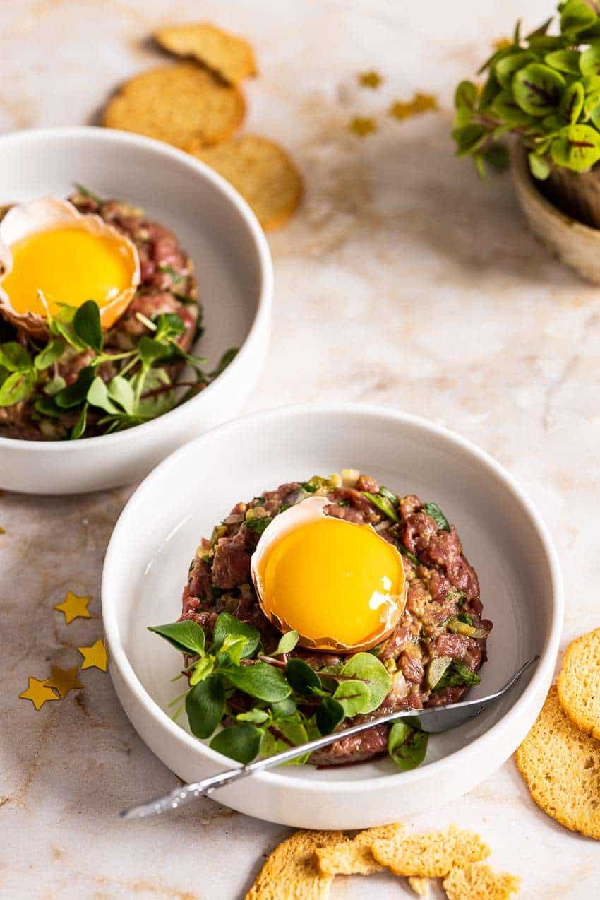 Classic steak tartare recipe