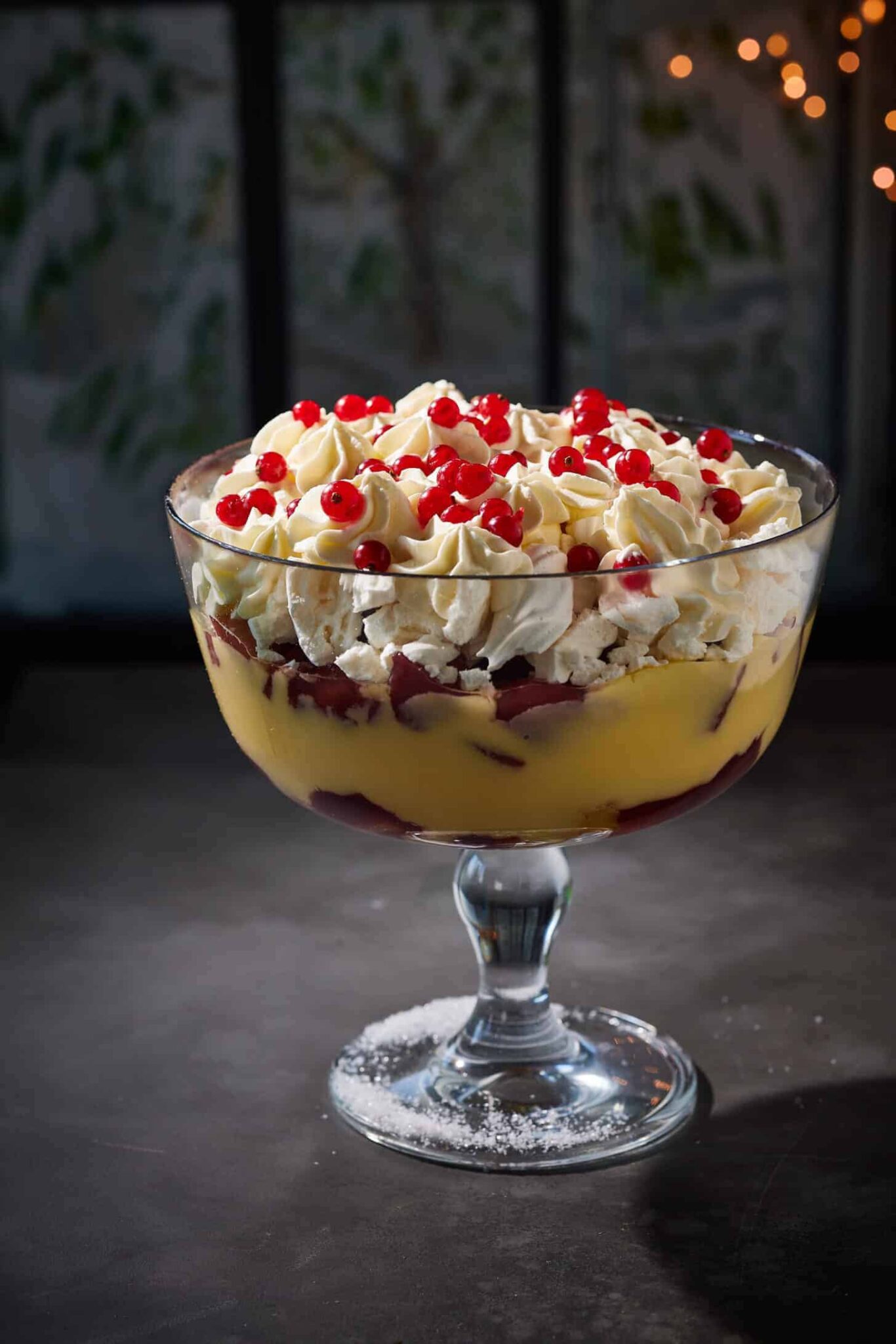 Easy Christmas trifle with poached pears you want to try this year