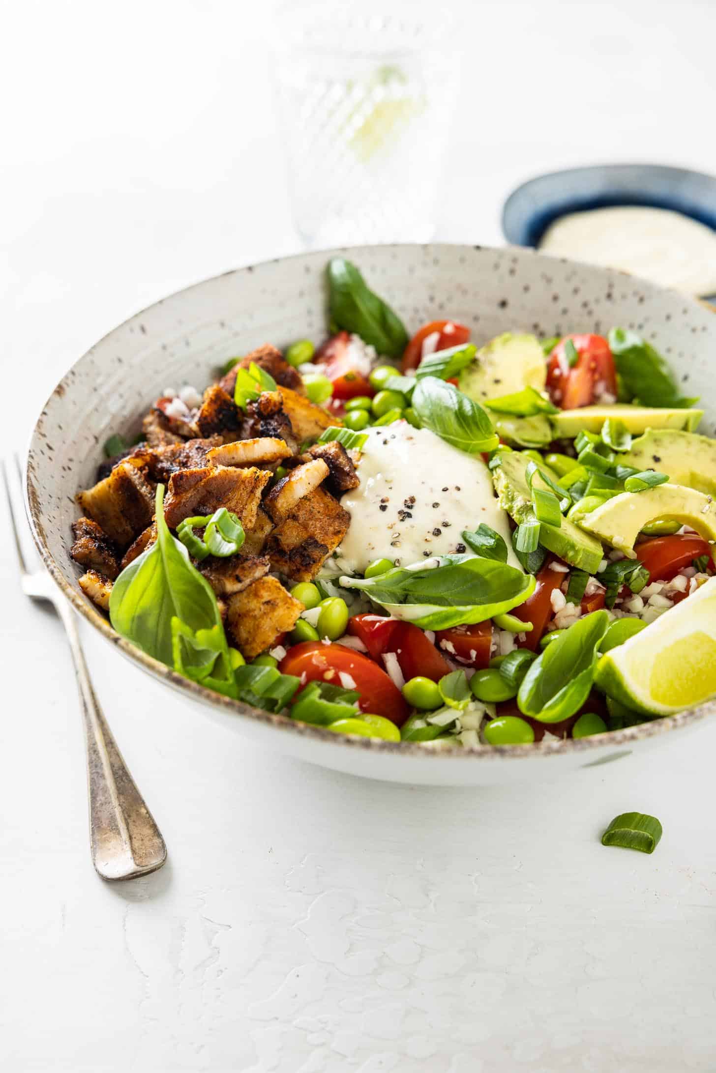 Poke bowl with pork belly - Simone's Kitchen