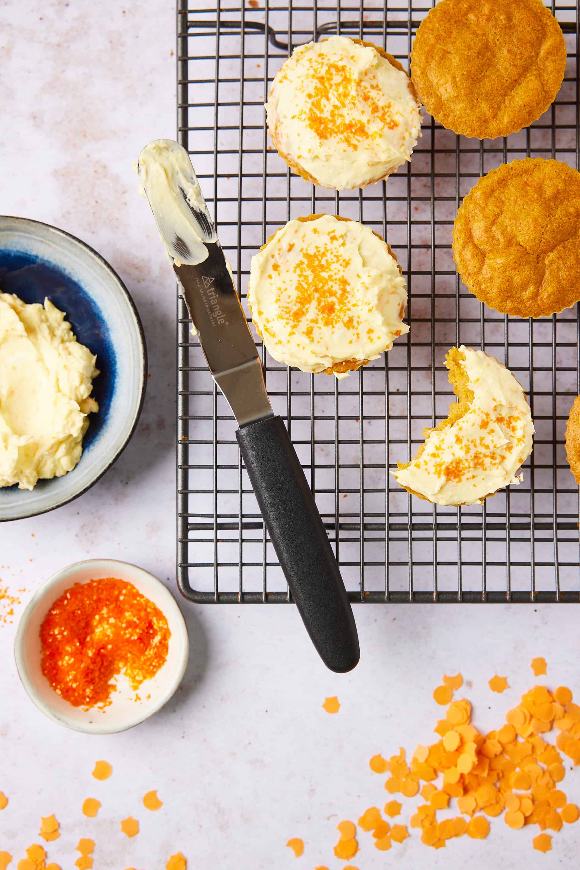 King's day muffins (orange carrot muffins) - Simone's Kitchen