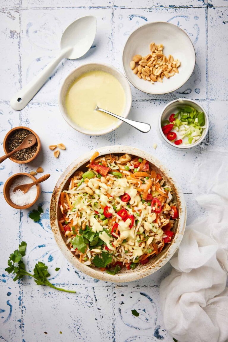 Chicken and rice salad - Simone's Kitchen