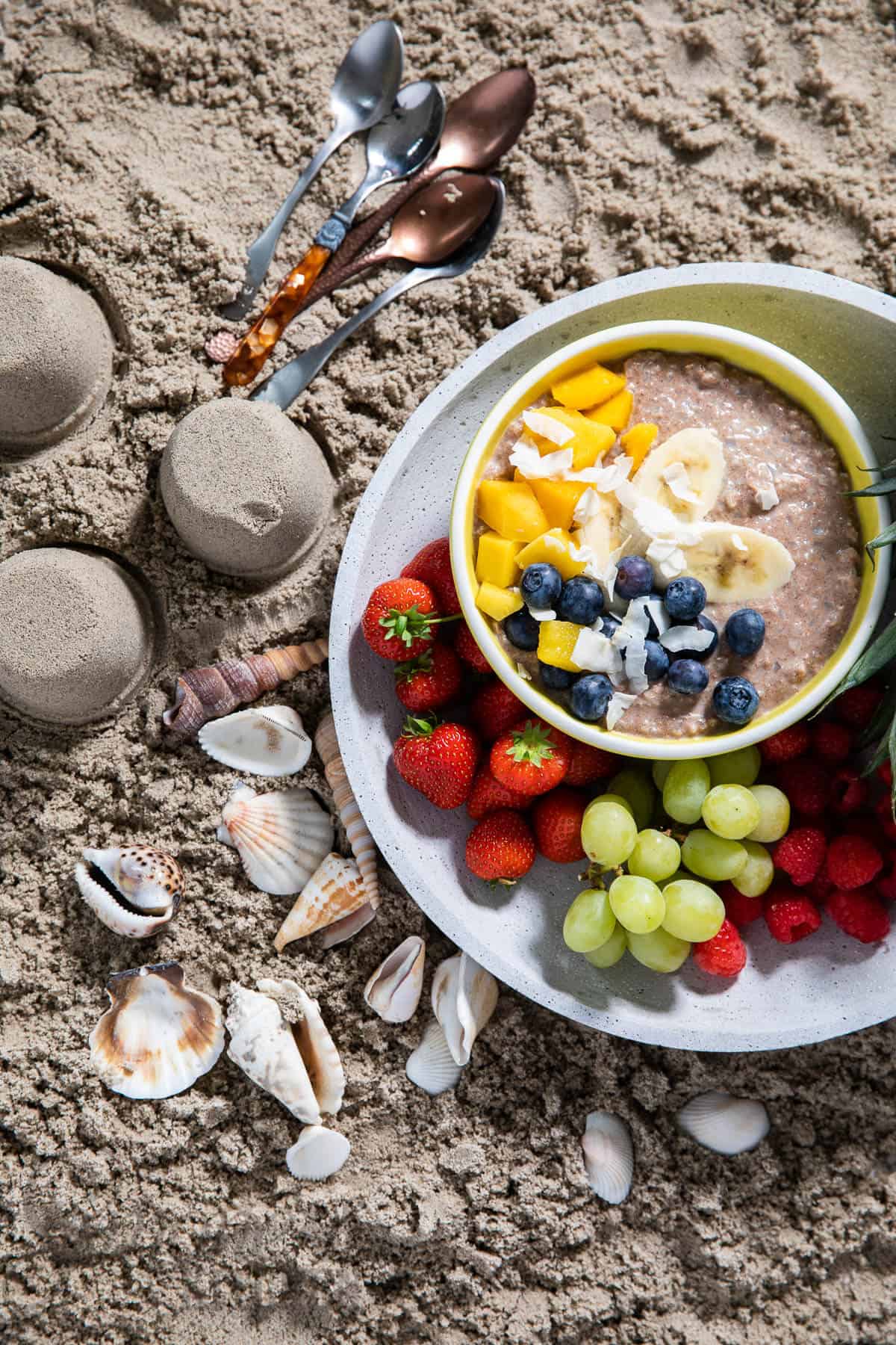 Cauliflower rice pudding