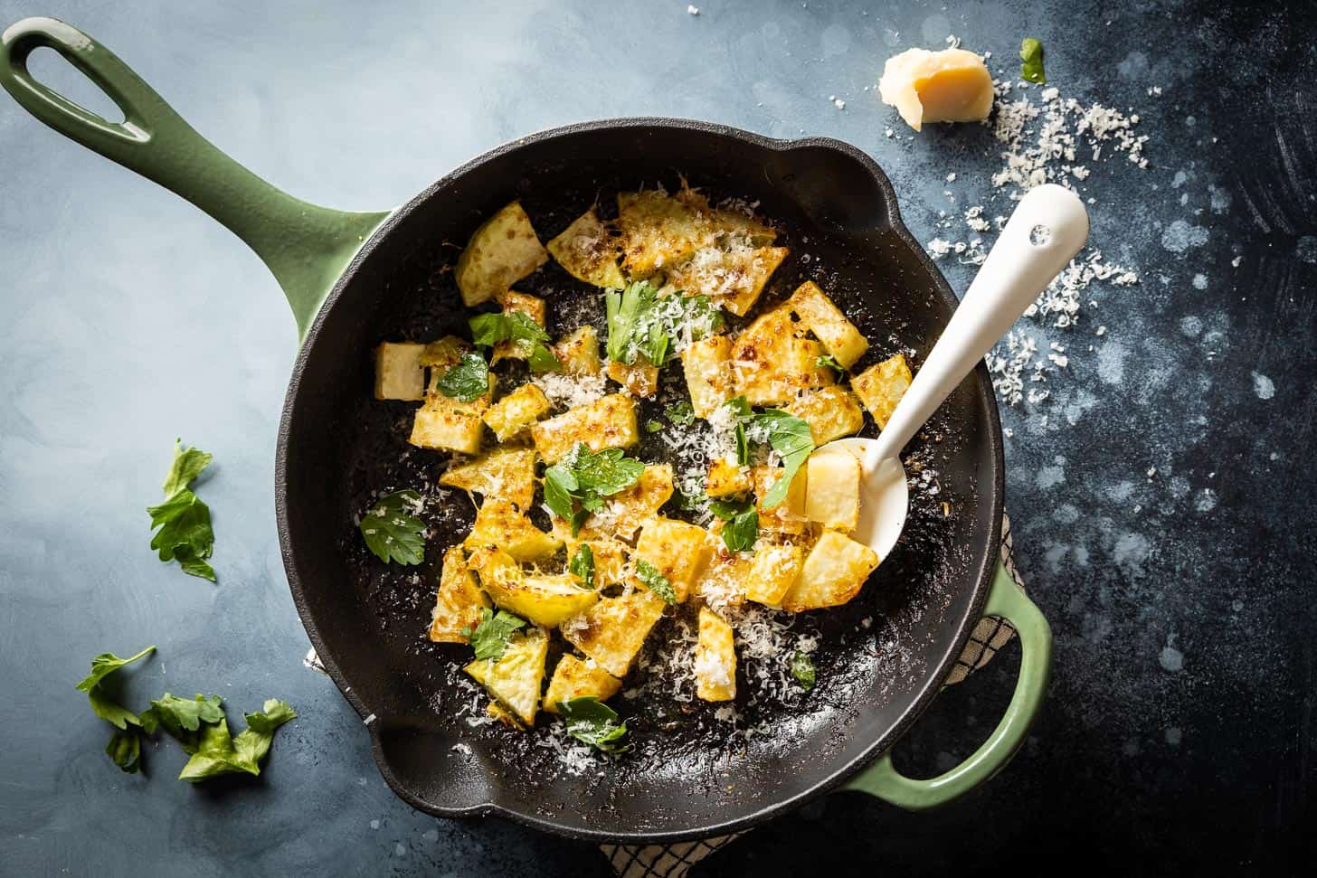 Roasted Kohlrabi With Garlic Butter - Simone's Kitchen