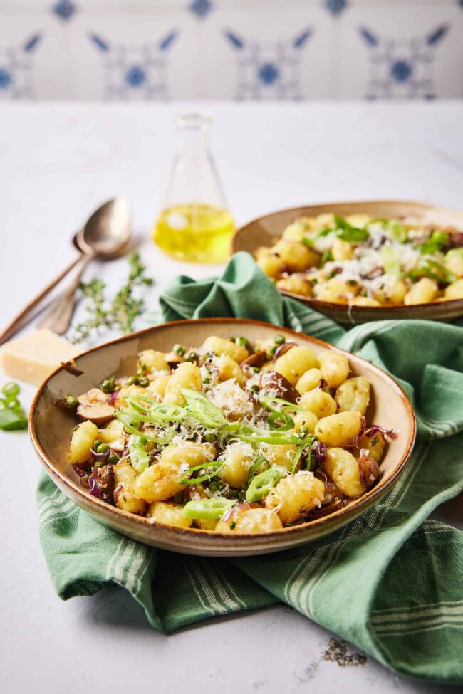 Easy Gnocchi with Goat Cheese - Simone's Kitchen