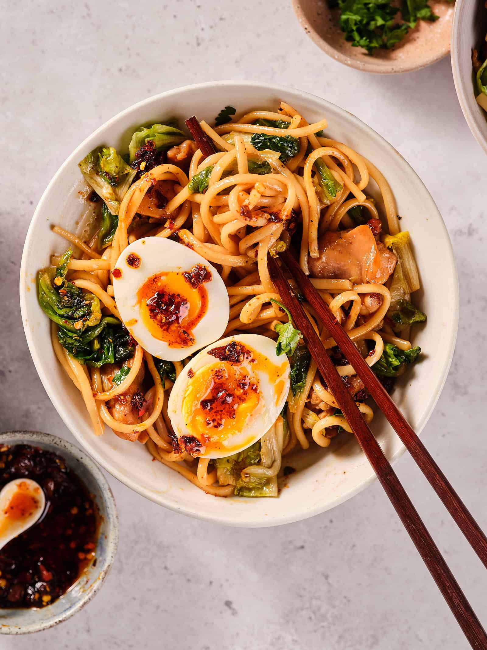 Stir fried curly endive recipe