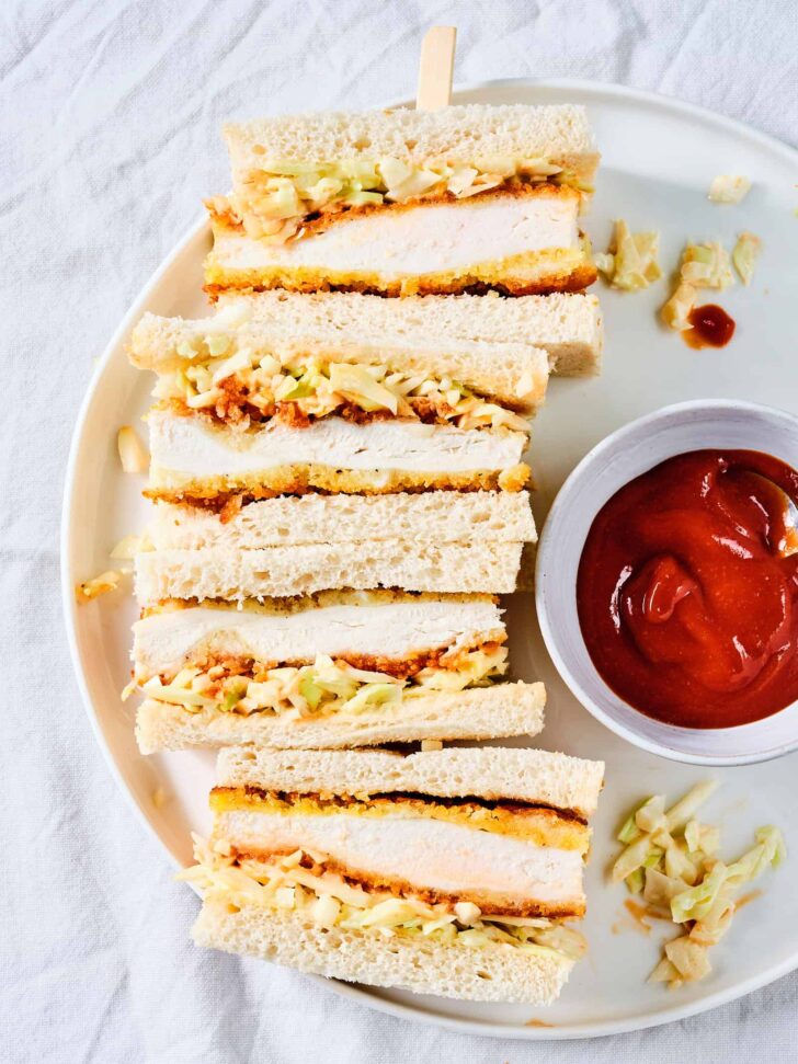 Delicious chicken katsu sando sandwich recipe - Simone's Kitchen