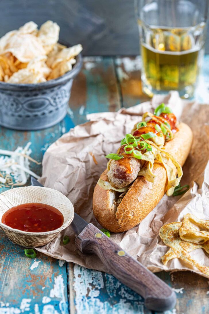 Delicious deep fried hot dog recipe - Simone's Kitchen