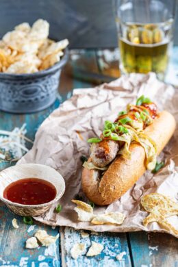 Delicious deep fried hot dog recipe - Simone's Kitchen