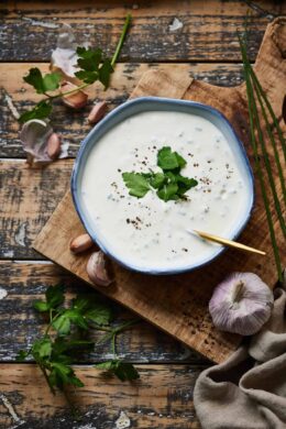 Homemade easy garlic sauce recipe - Simone's Kitchen