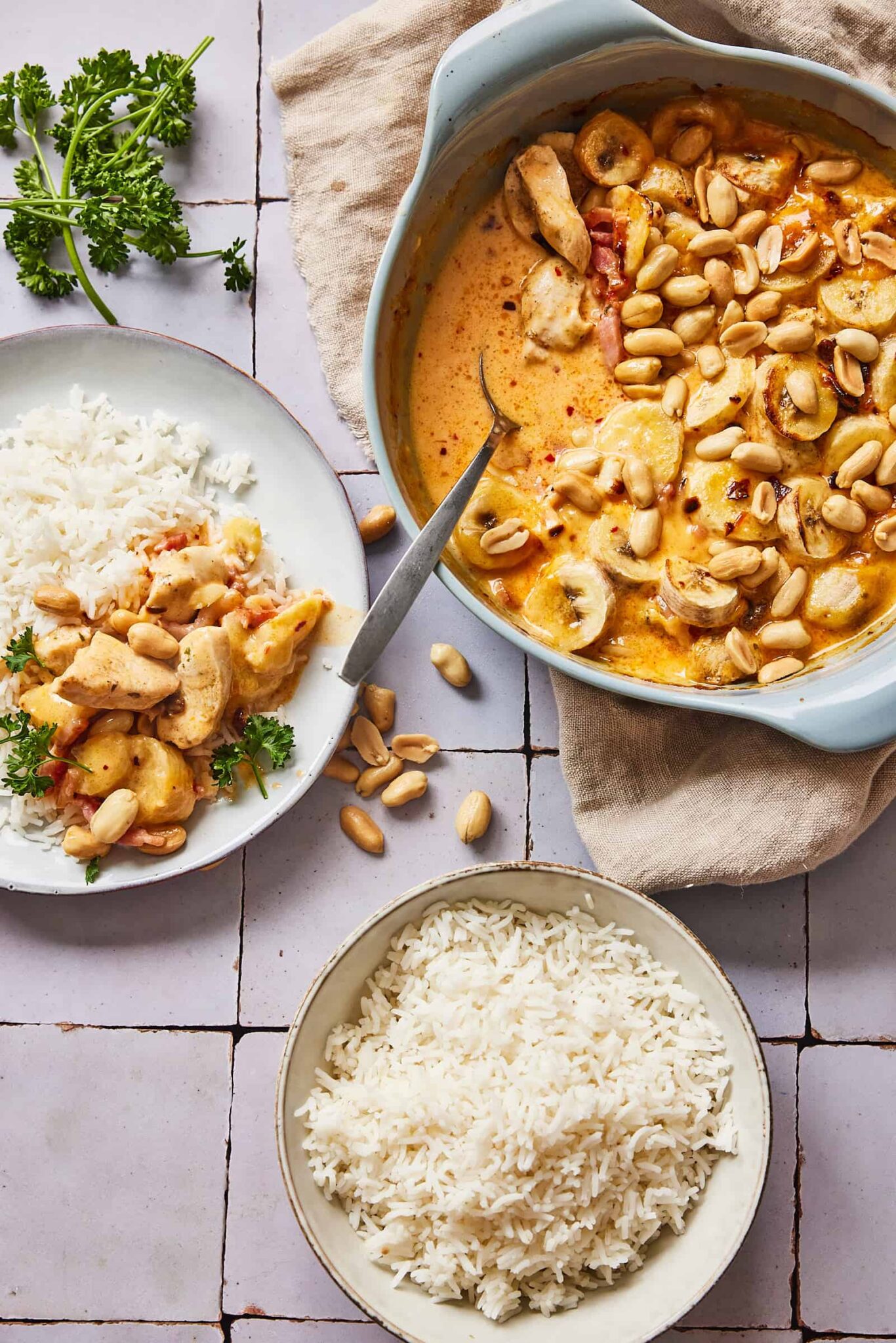 Flying Jacob recipe (Flygande Jakob) - Simone's Kitchen