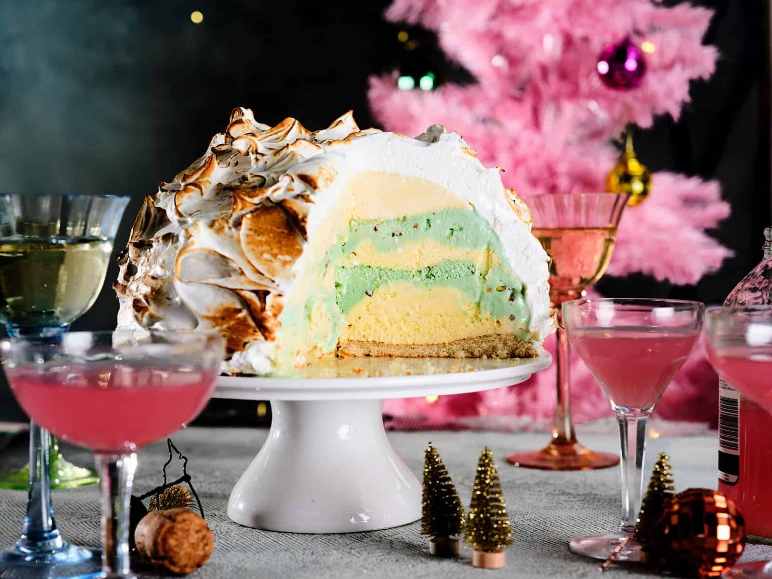 Super easy baked Alaska recipe - Simone's Kitchen