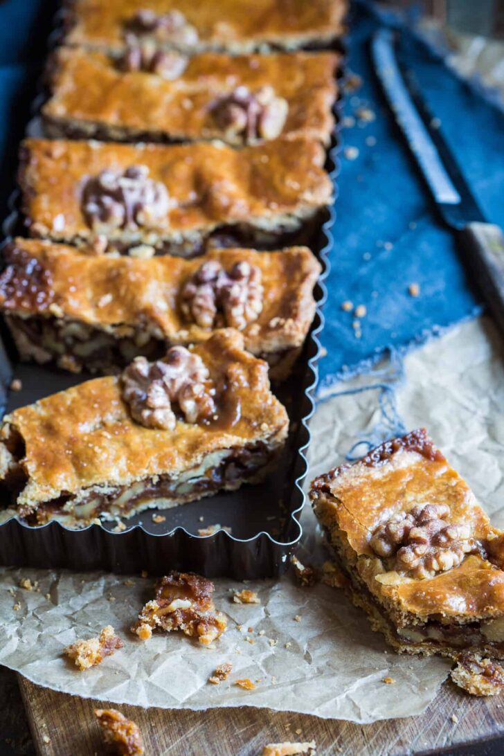 Walnut tart with caramel - Simone's Kitchen