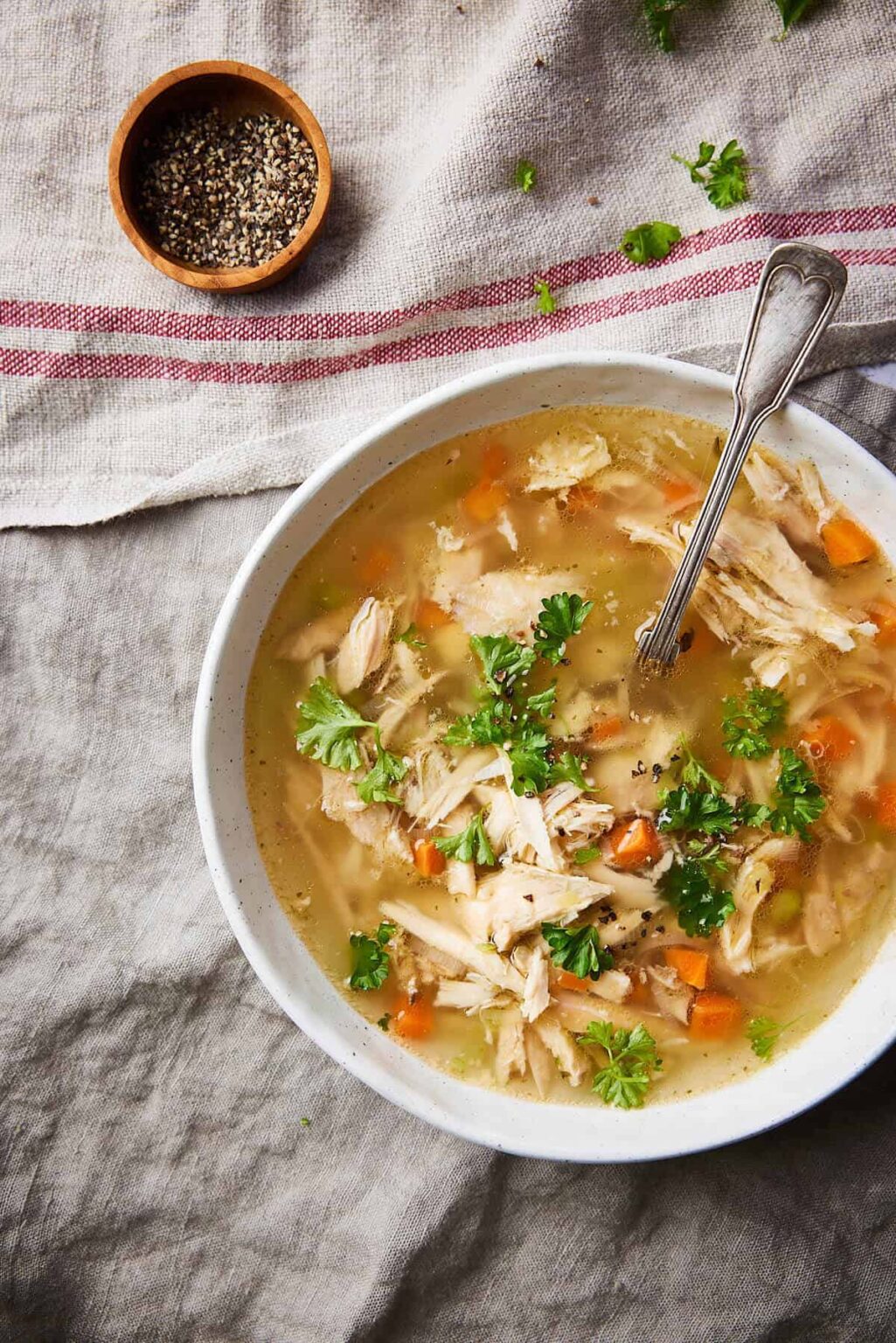 Old fashioned chicken soup recipe - Simone's Kitchen