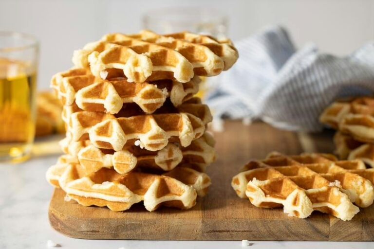 Belgian Sugar Waffles Recipe - Simone's Kitchen