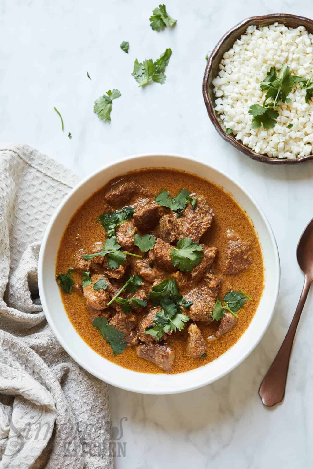 Slow cooker Thai beef curry - Simone's Kitchen