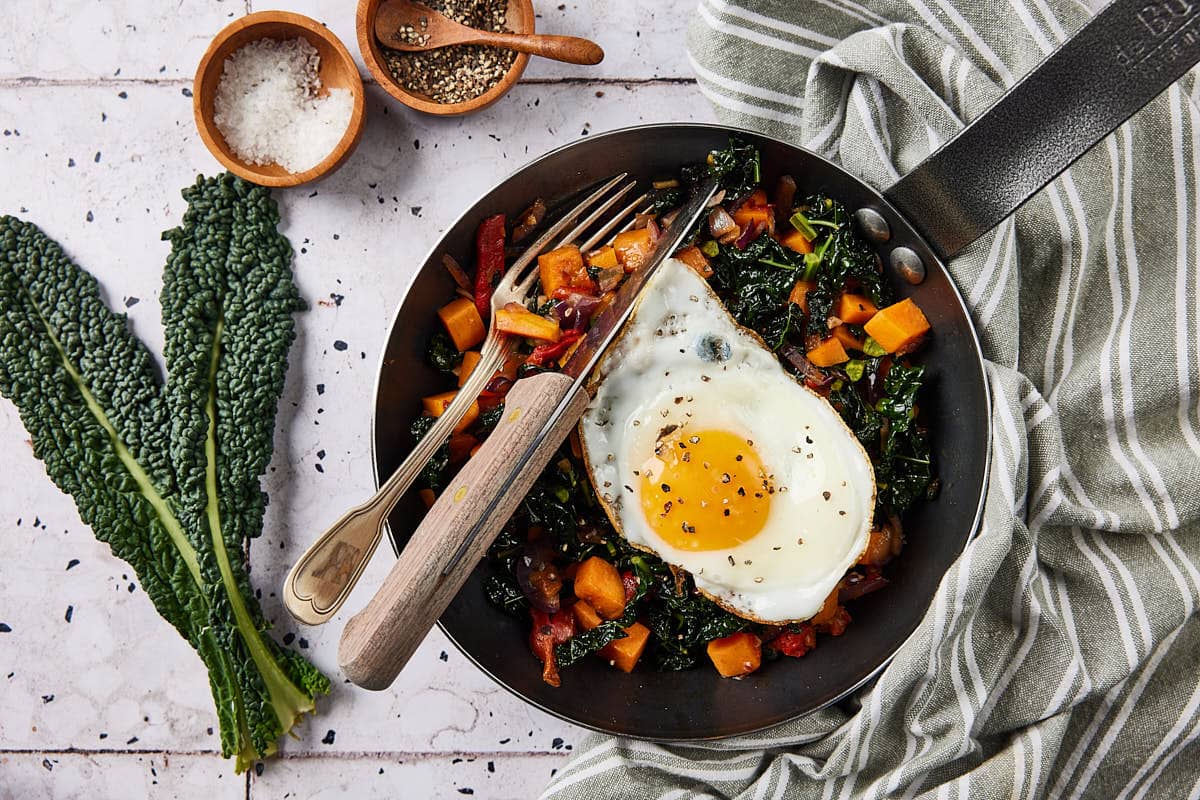 Lacinato Kale Recipe with Sweet Potato - Simone's Kitchen